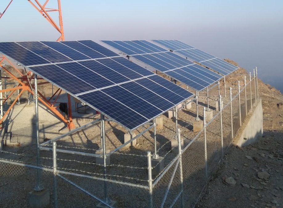 Telecom Solar Structures in Pakistan | FAB